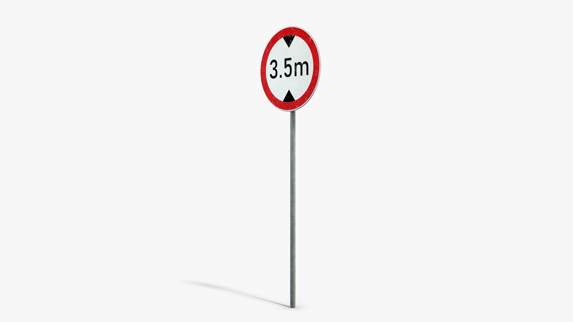 3D Model Max Height Sign - TurboSquid 2456059