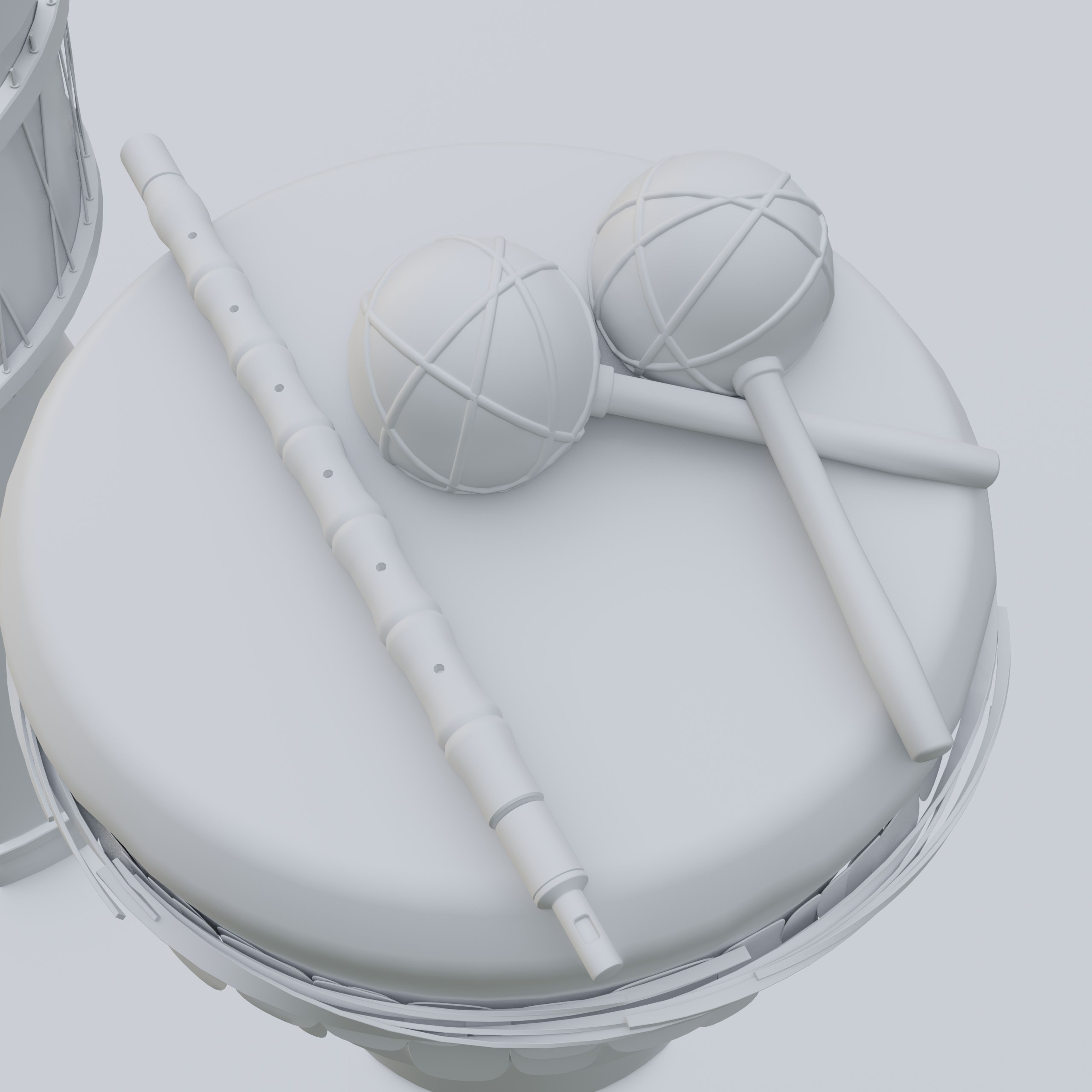 Musical instruments 3D model - TurboSquid 1976656