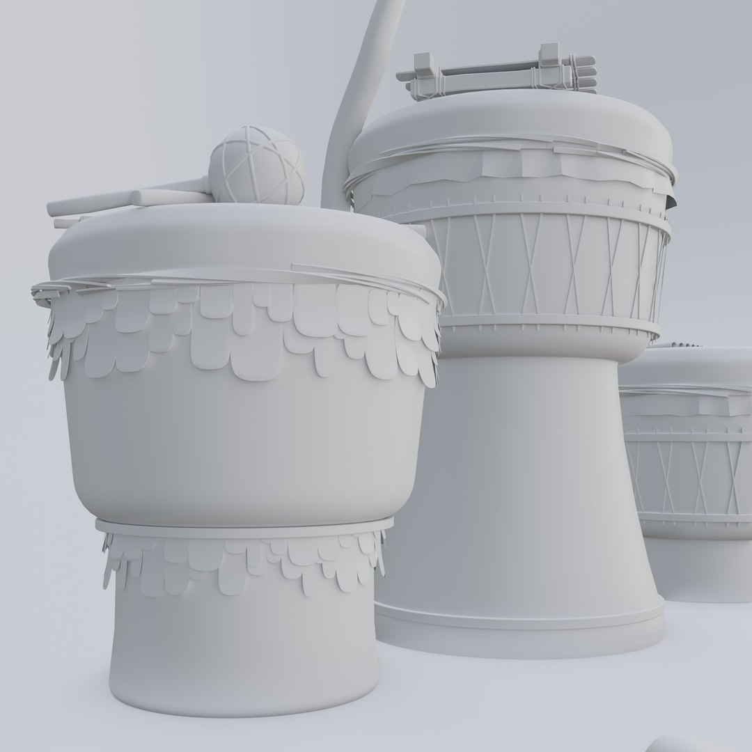 Musical Instruments 3D Model - TurboSquid 1976656