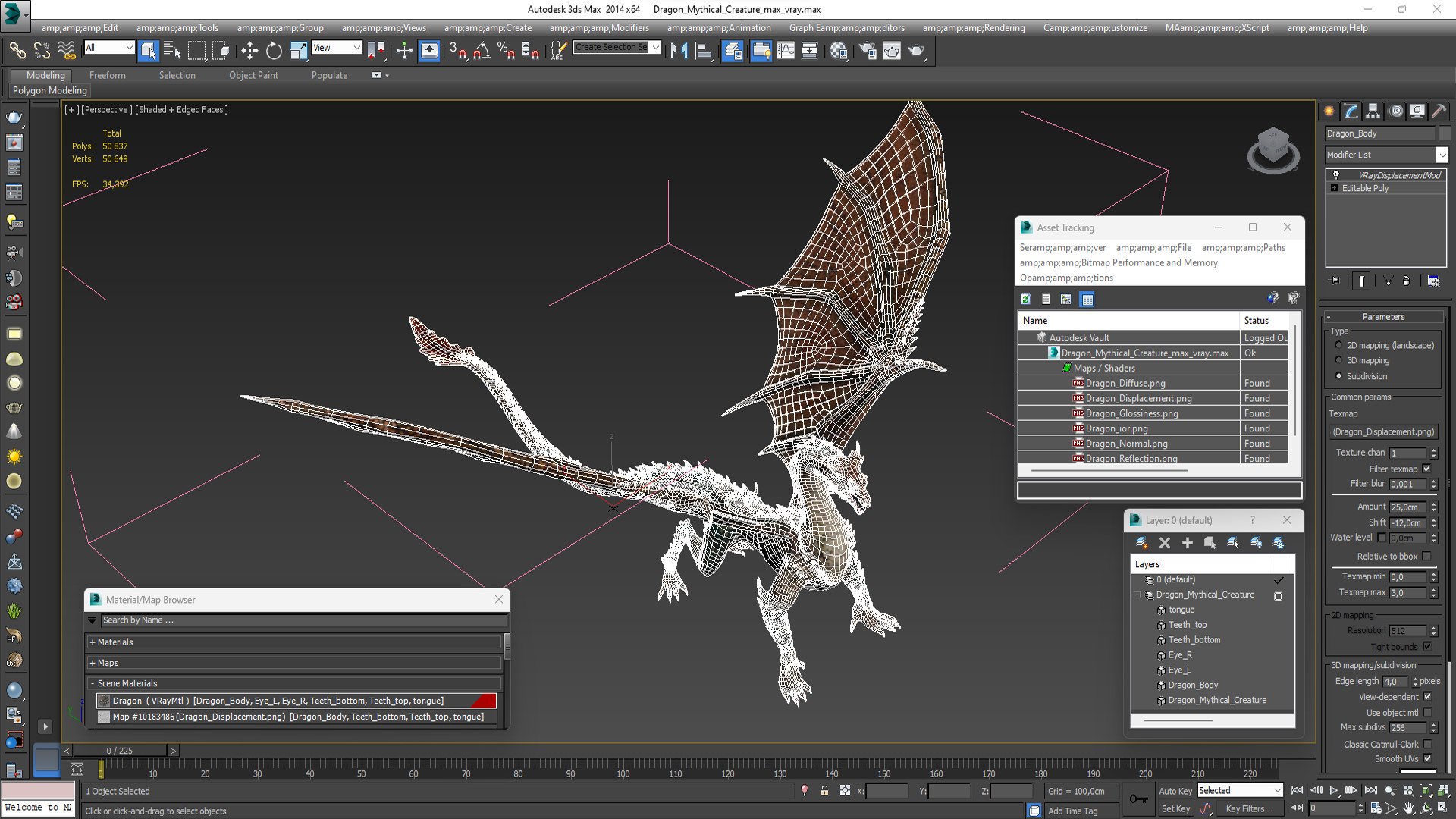 Dragon Mythical Creature 3D model - TurboSquid 2155427