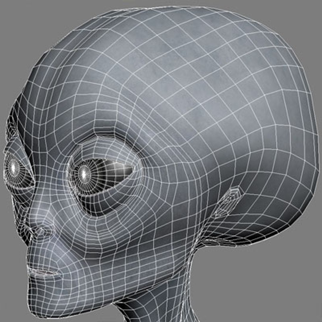 3ds Max Gray Alien