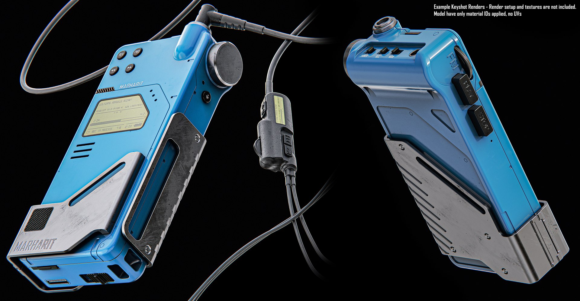 Cassette Player 3D - TurboSquid 1857364