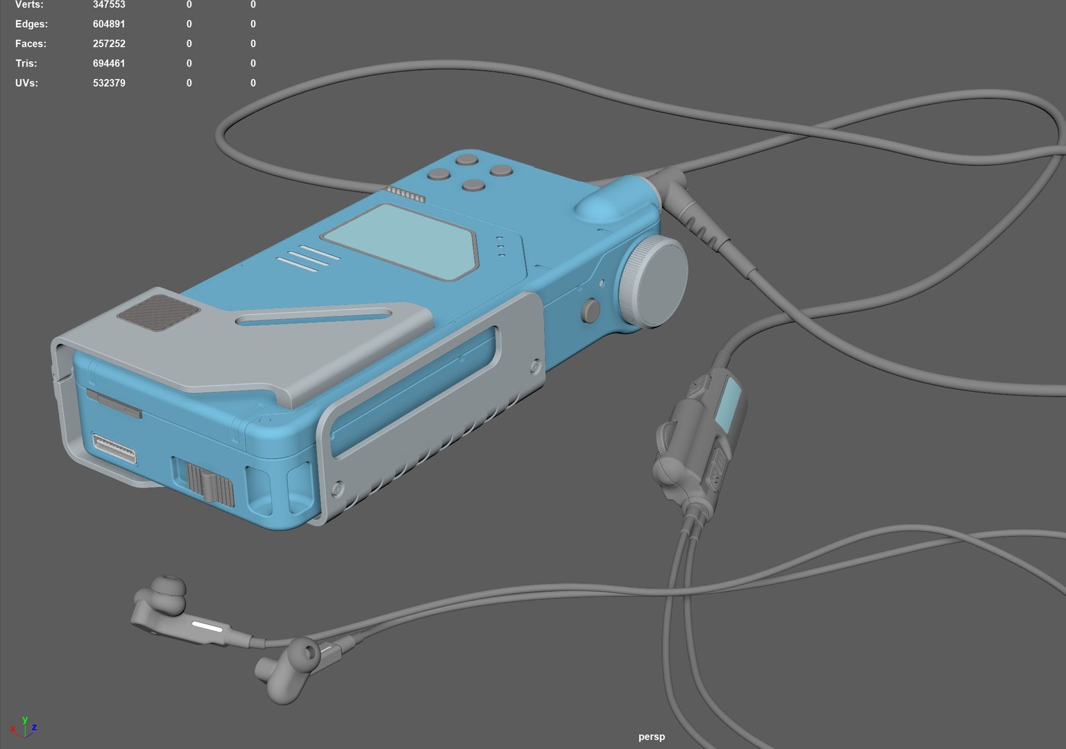 Cassette Player 3D - TurboSquid 1857364