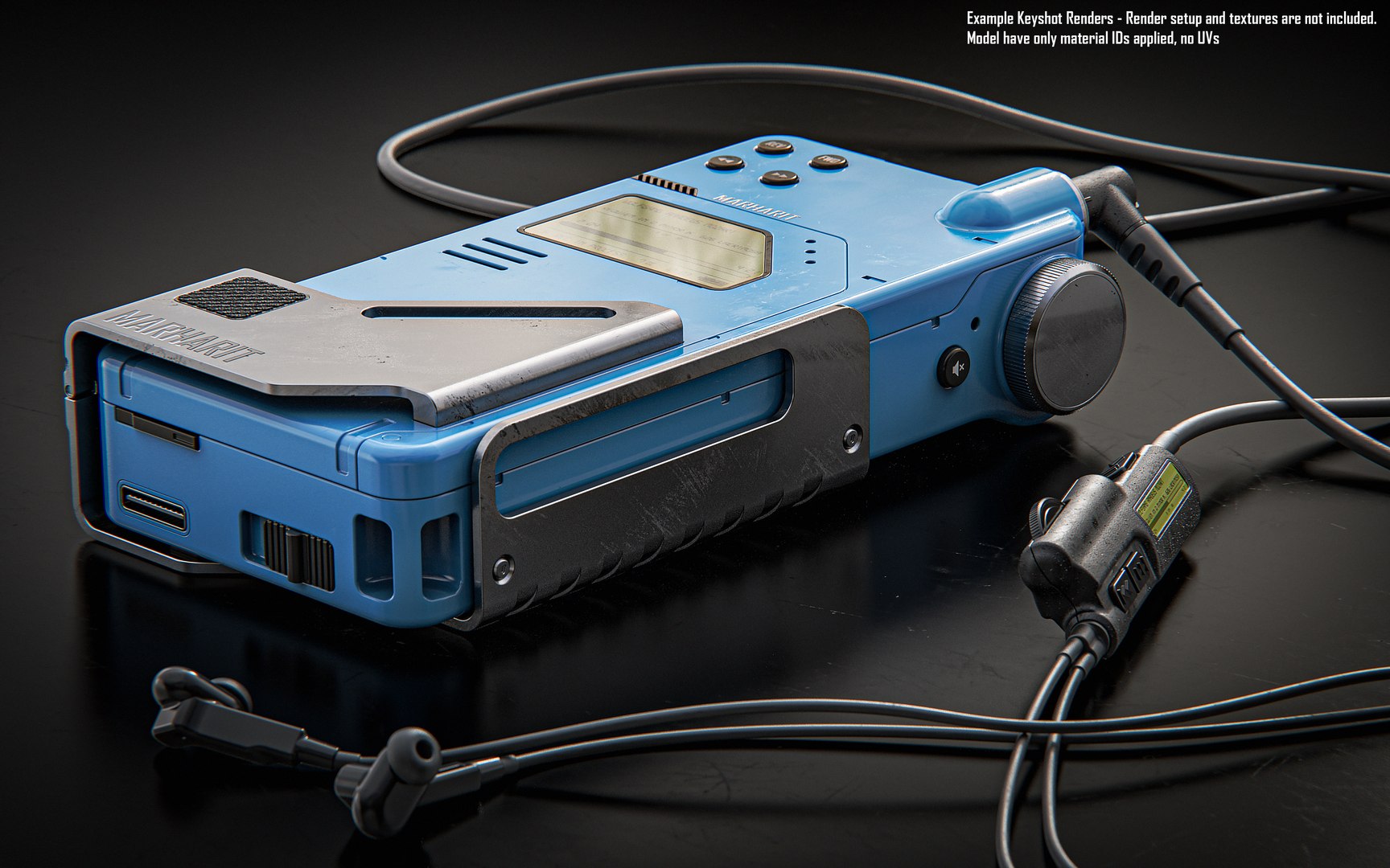 Cassette Player 3D - TurboSquid 1857364