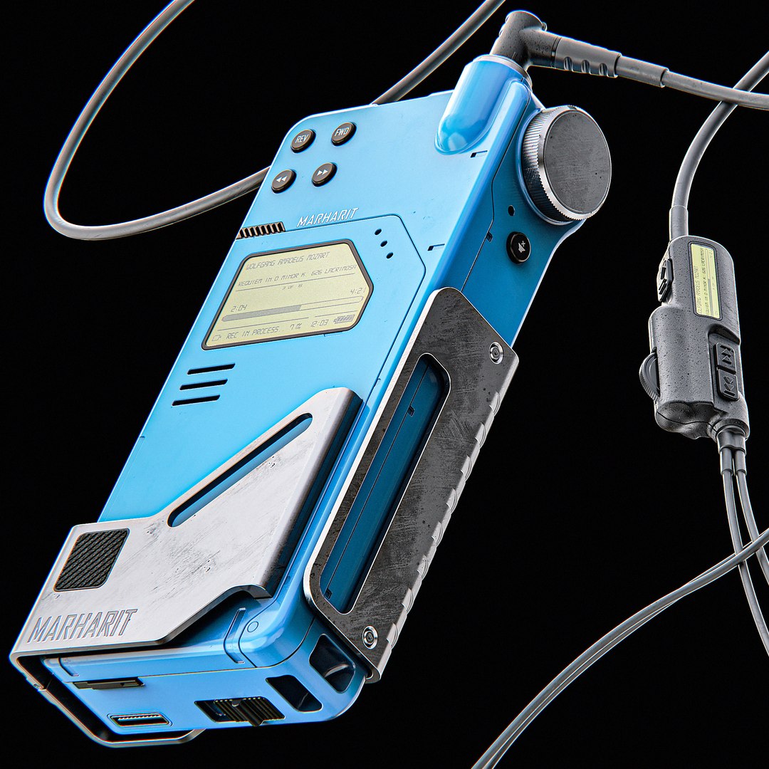 Cassette Player 3D - TurboSquid 1857364