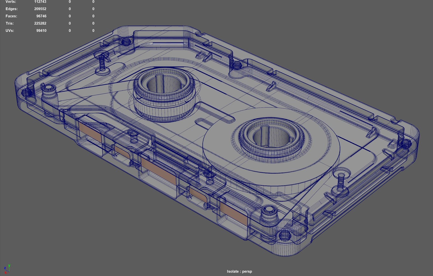 Cassette Player 3D - TurboSquid 1857364