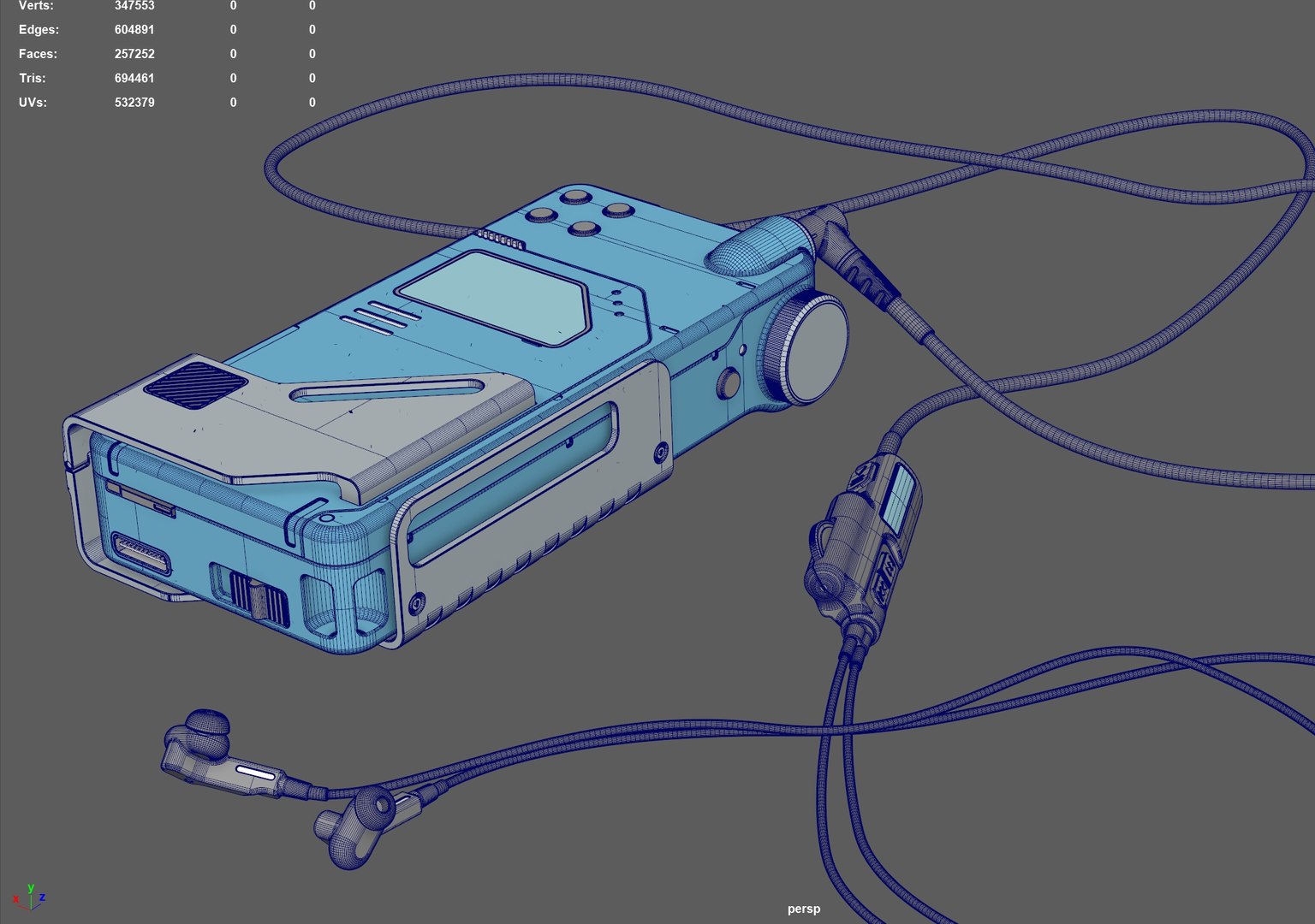 Cassette Player 3D - TurboSquid 1857364