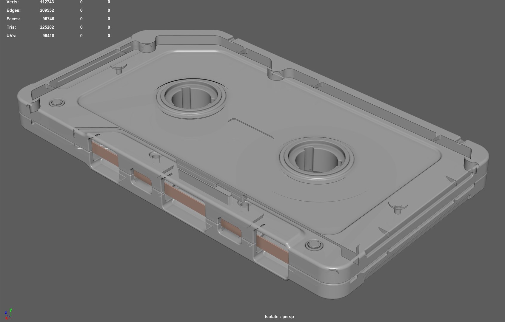 Cassette Player 3D - TurboSquid 1857364