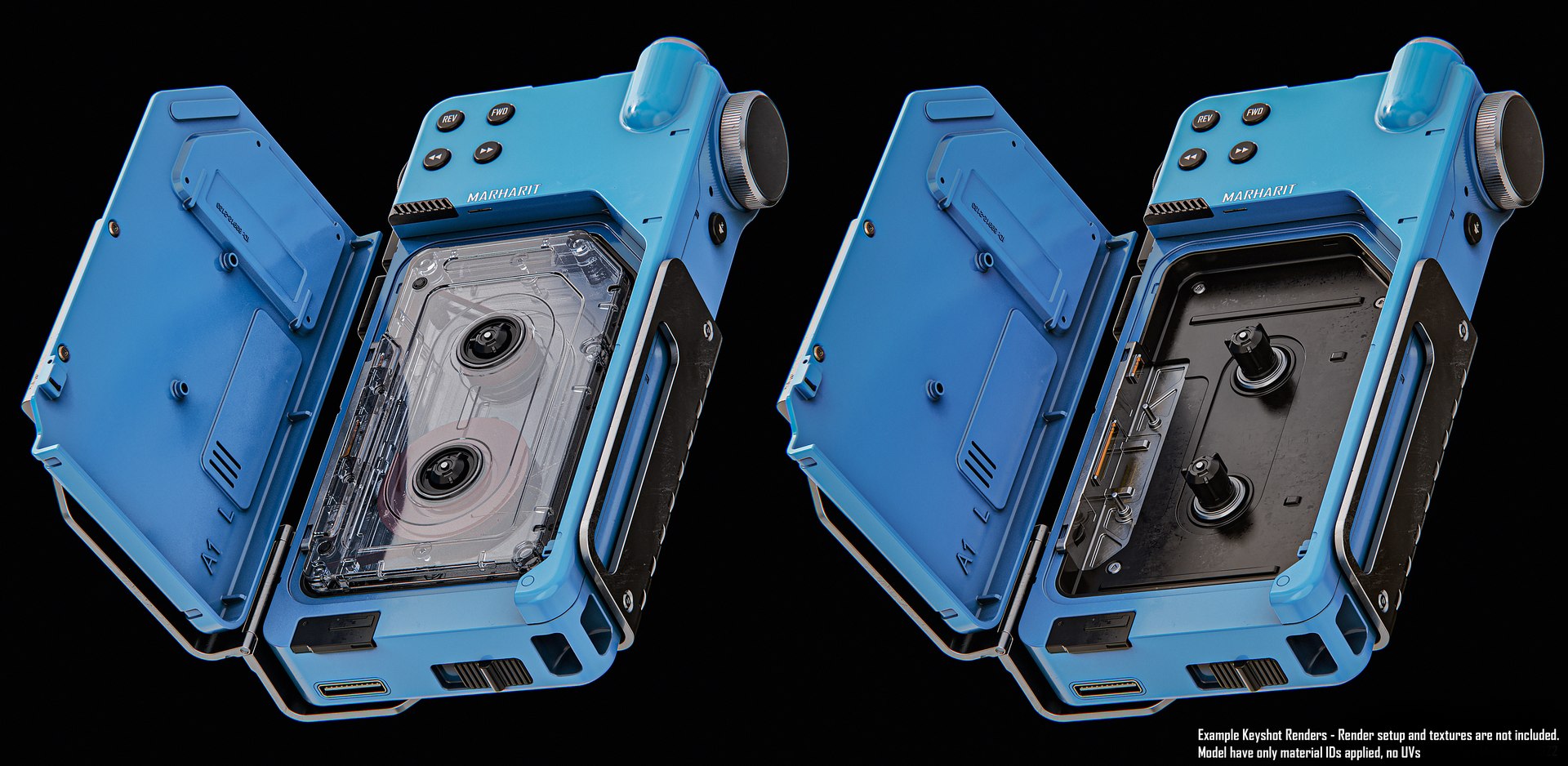 Cassette Player 3D - TurboSquid 1857364