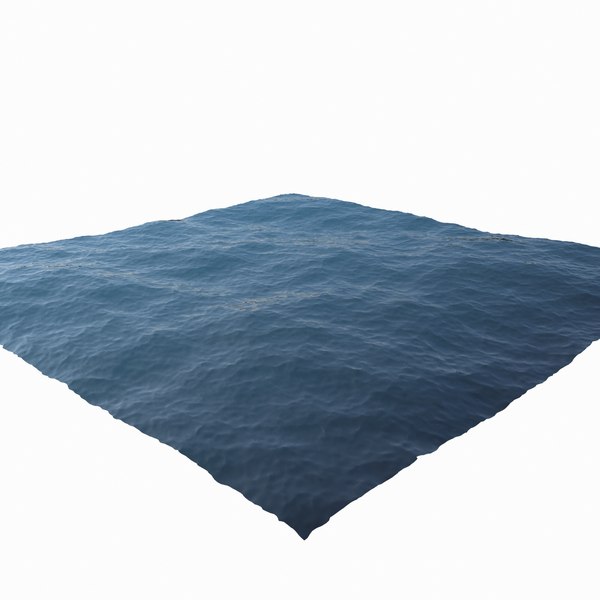 3d ocean scene model