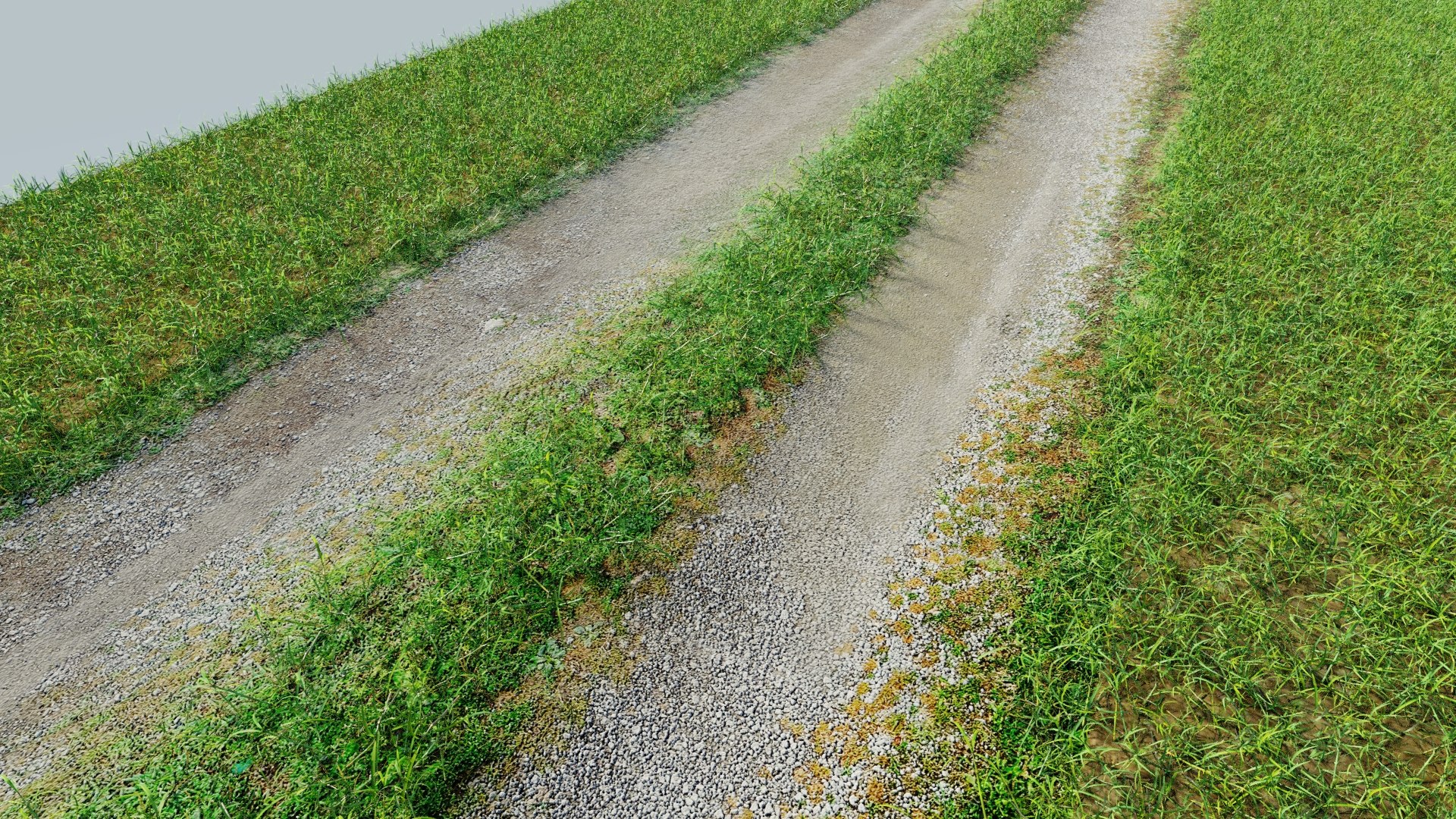 3D gravel driveway tileable road model - TurboSquid 1180626