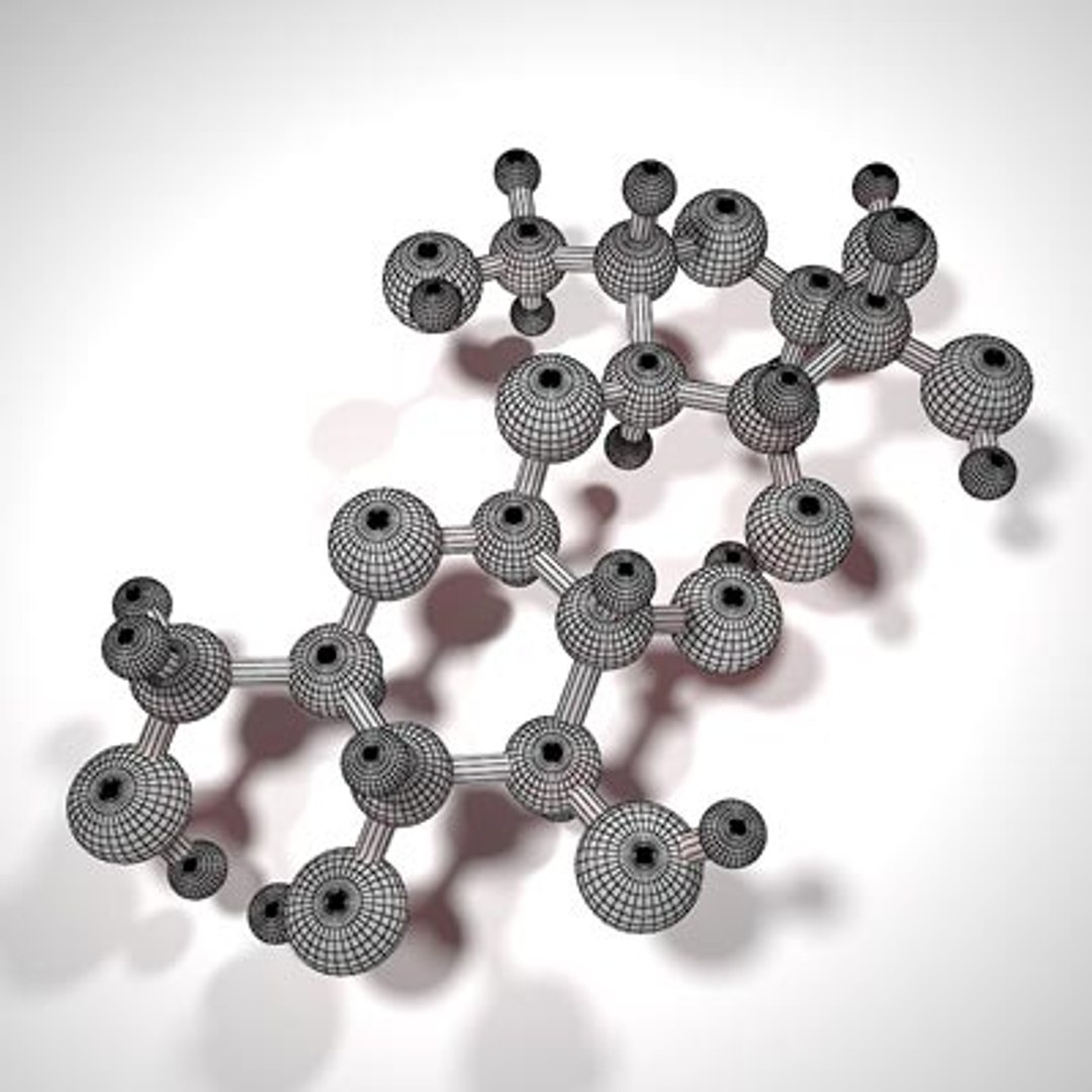 3ds Cellobiose Molecule Structure