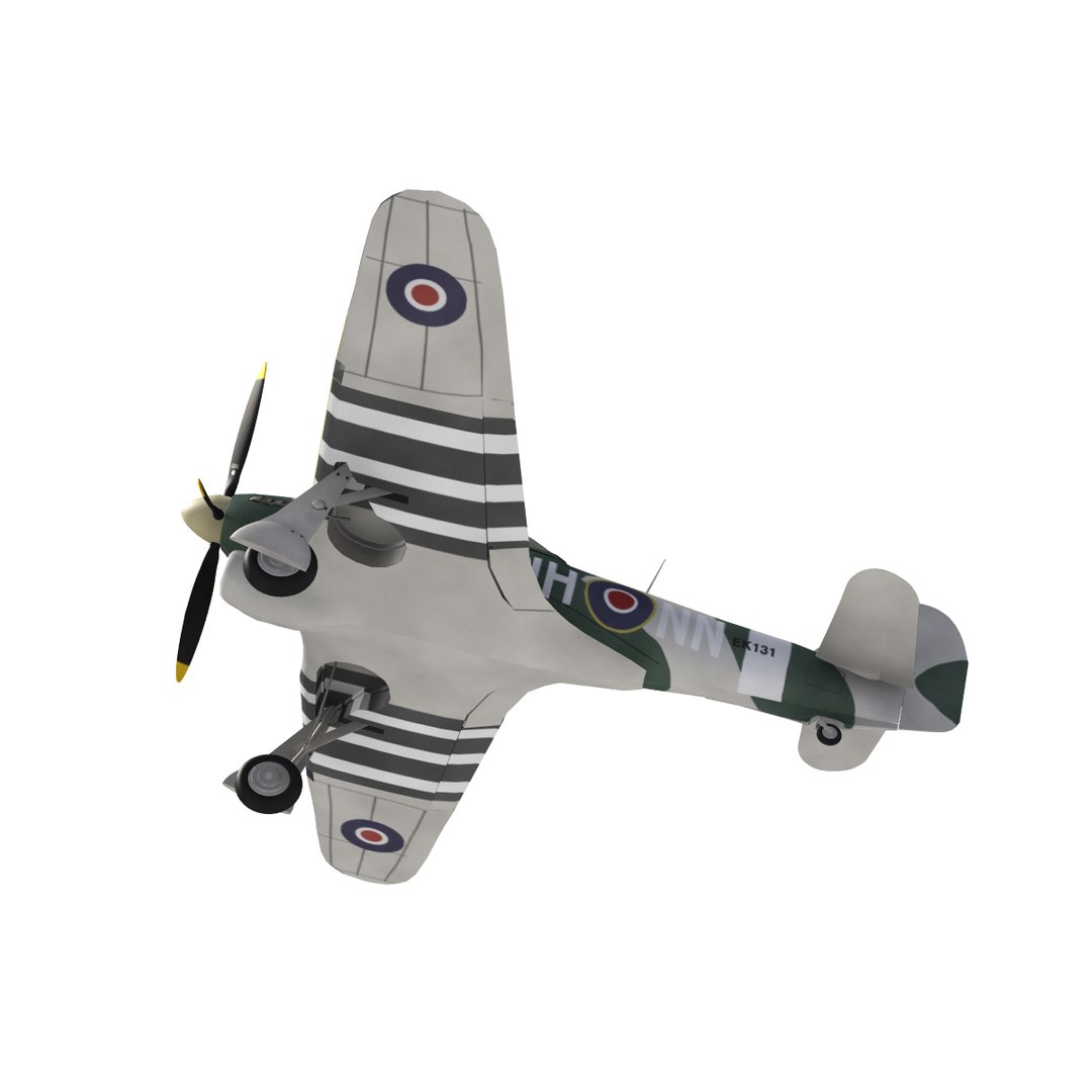 3ds Hawker Typhoon Aircraft