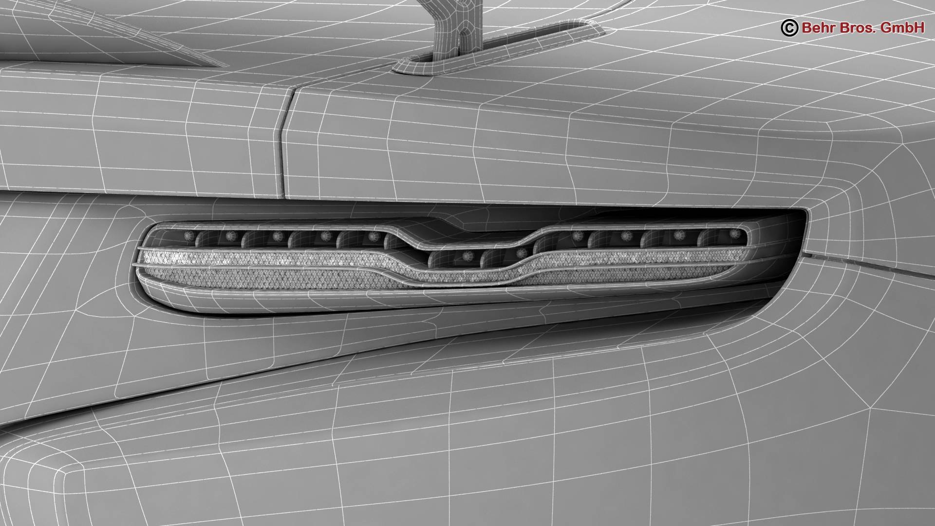 generic sports car gt 3d model