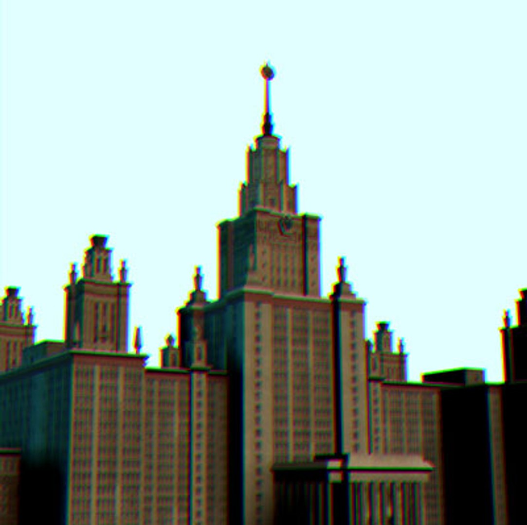 Moscow State 3d Model