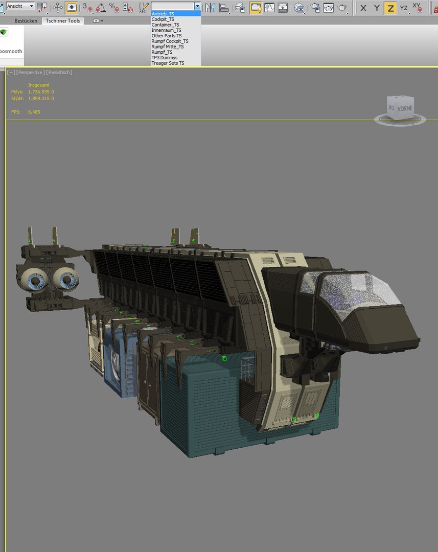 3d Max - Transporter