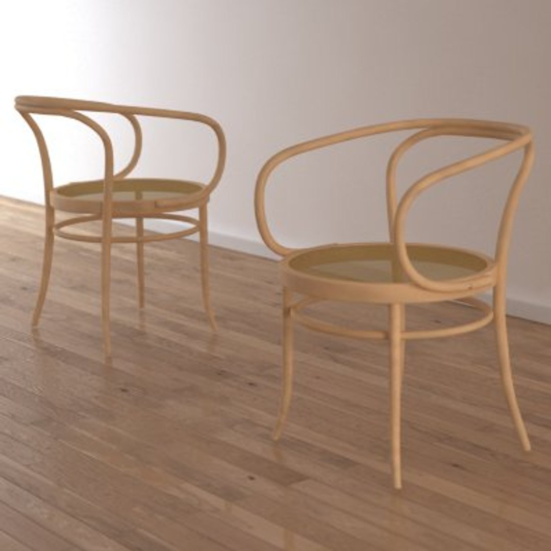 3d Thonet 209 Chair Classic Model