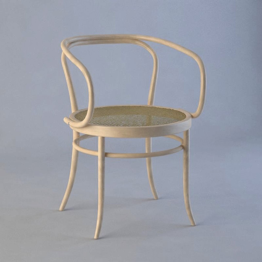 3d Thonet 209 Chair Classic Model