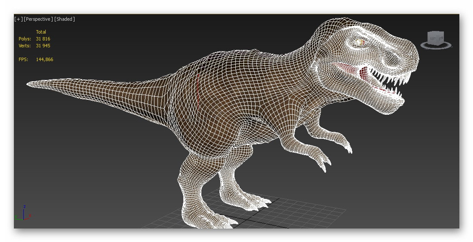 3D Model Rex Tyrannosaurus - TurboSquid 1435767