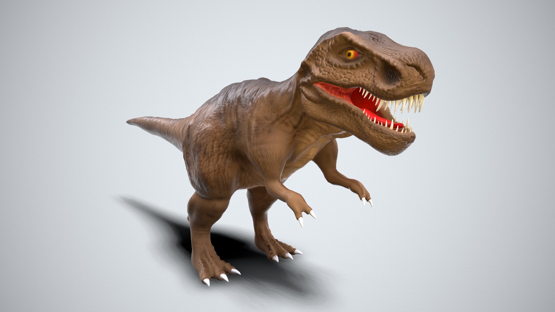 3D Model Rex Tyrannosaurus - TurboSquid 1435767