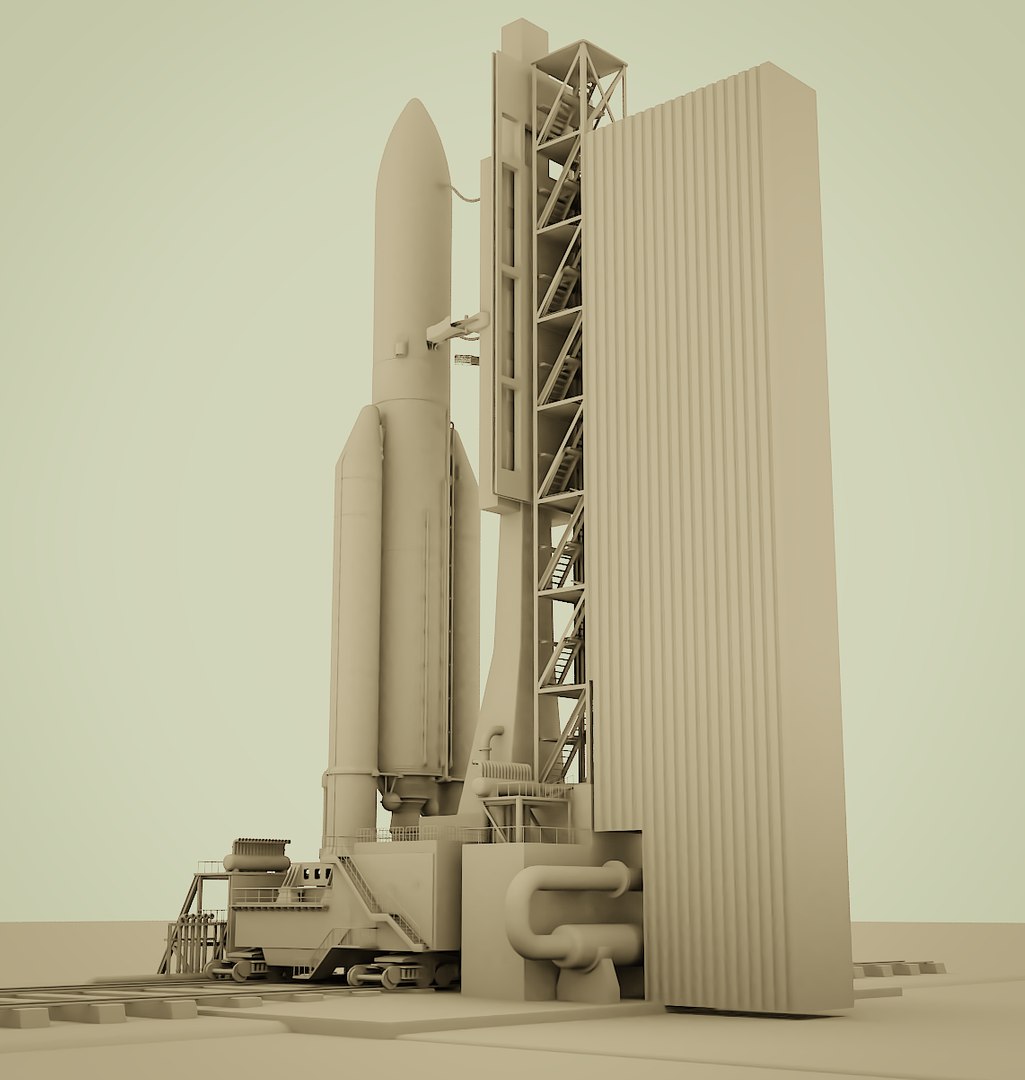 Launch Pad 3D - TurboSquid 1314593