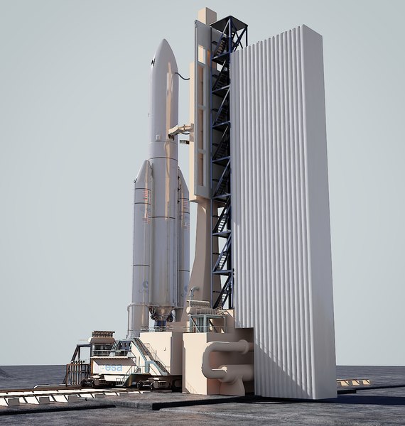 Launch pad 3D - TurboSquid 1314593