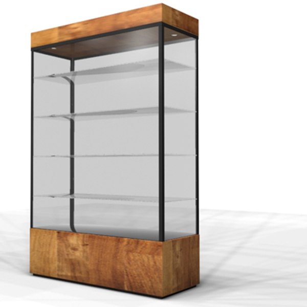display case retail 3d model