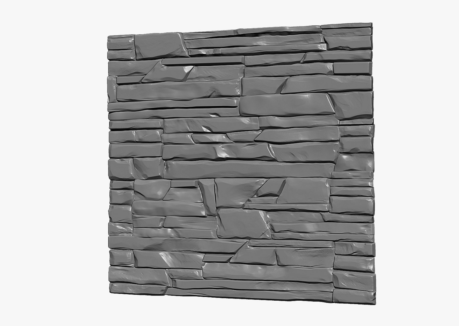 3d wall model