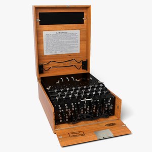 3D Enigma Machine Models - Browse & Download Formats - TurboSquid