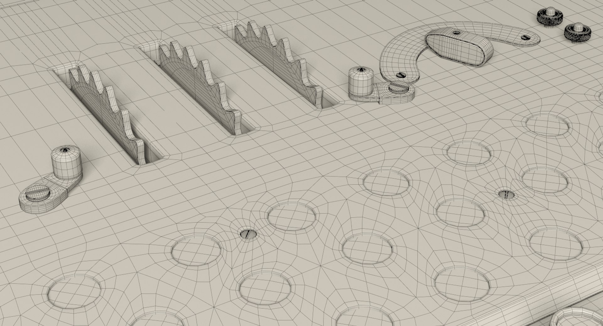 Enigma Cipher Machine 3D - TurboSquid 1382657