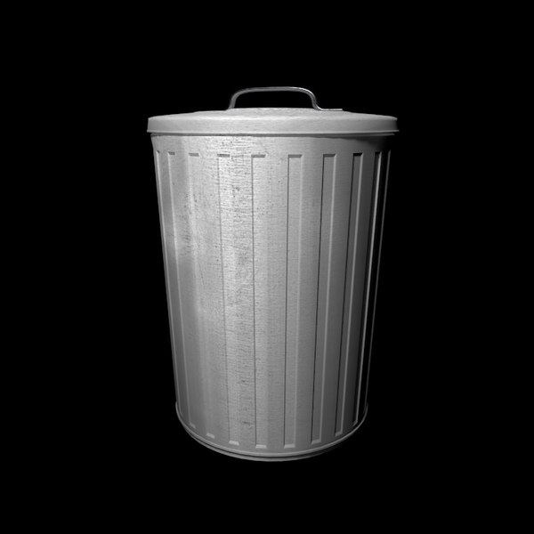 Free trashbin bin 3D model - TurboSquid 1317292