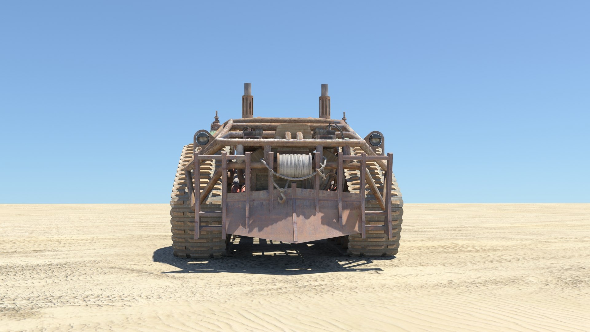 Mongo Tank Vehicle Model - TurboSquid 1285690