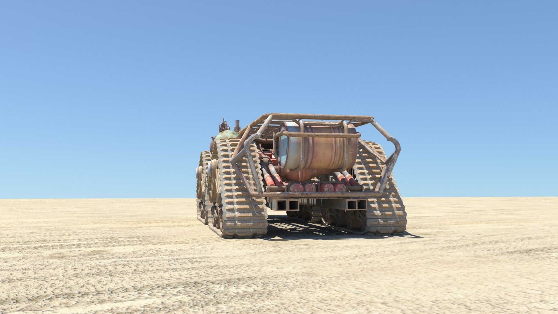 Mongo Tank Vehicle Model - TurboSquid 1285690