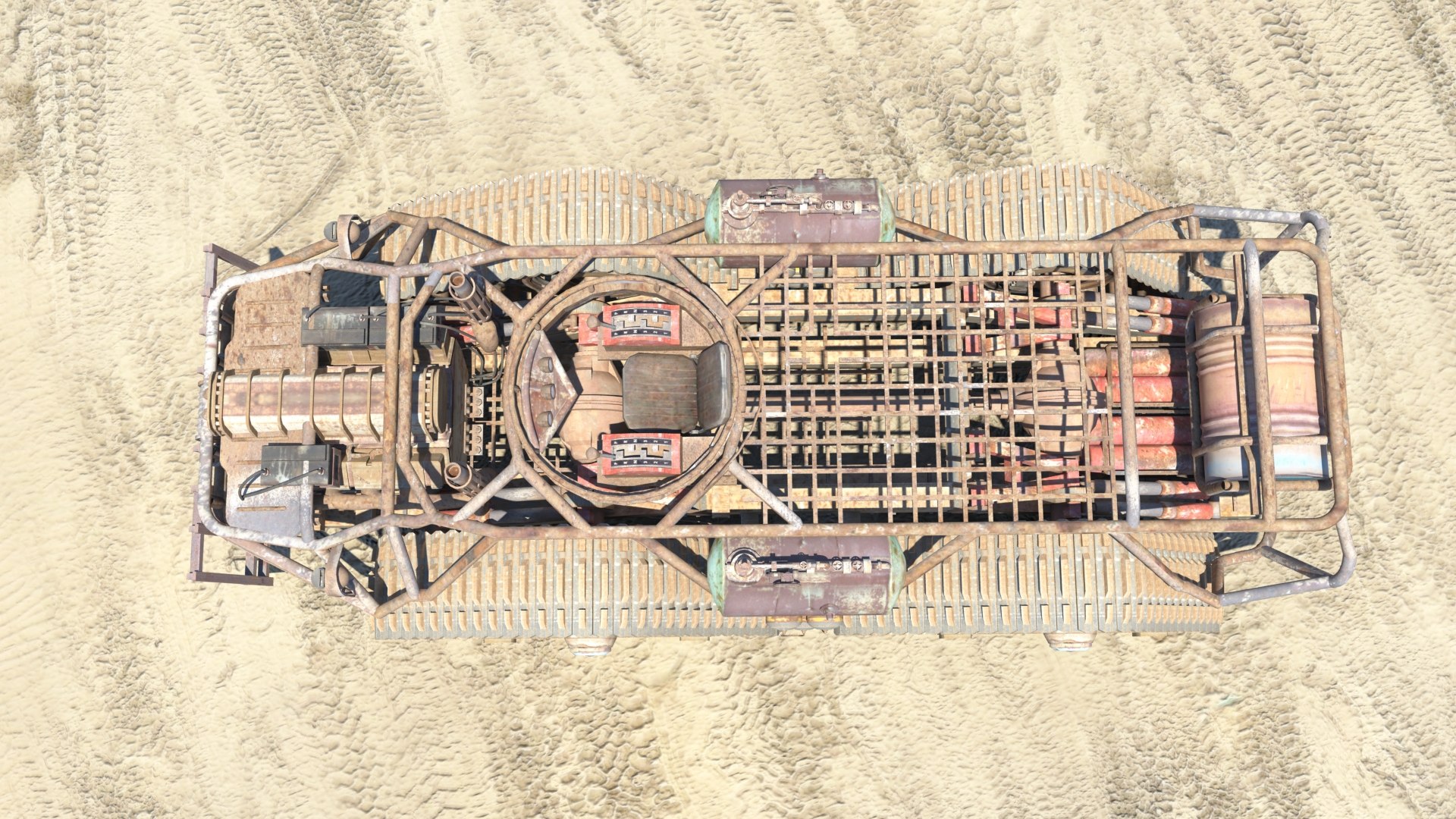 Mongo Tank Vehicle Model - TurboSquid 1285690