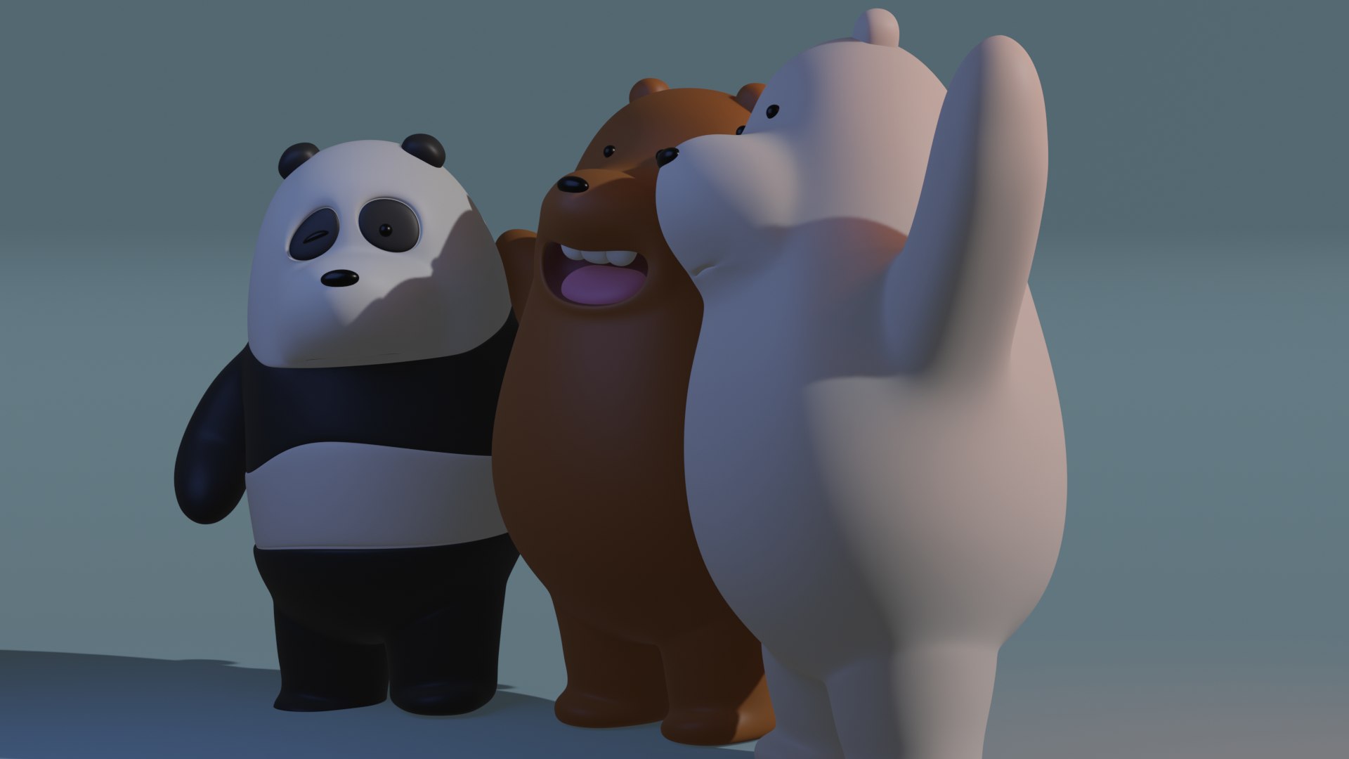 3D Model Bears - TurboSquid 2075682