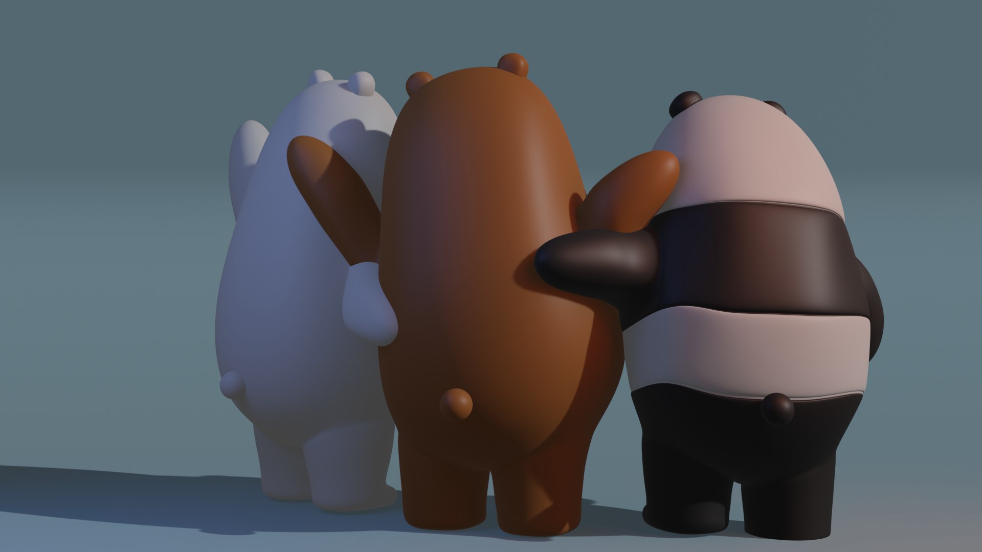 3D Model Bears - TurboSquid 2075682