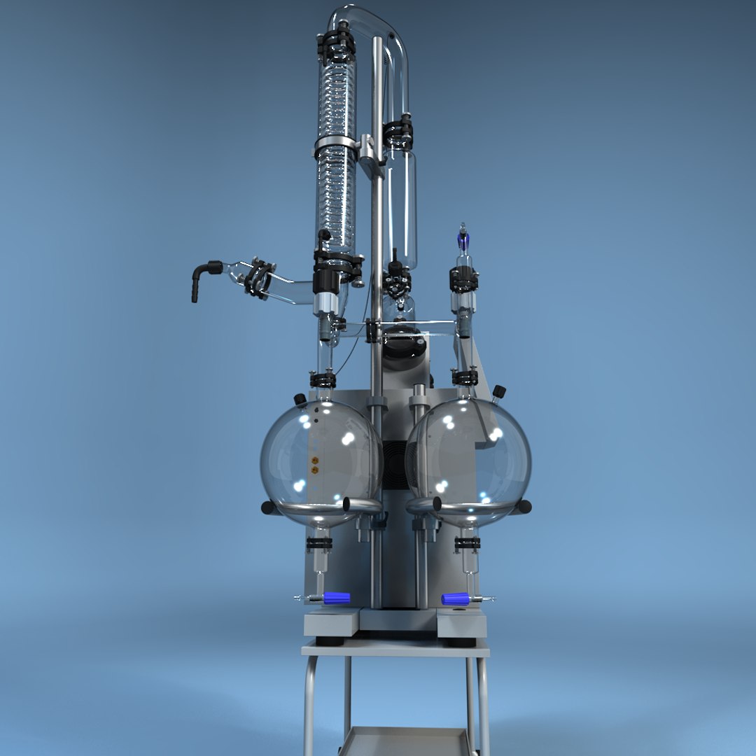 Rotovapor 3d Model