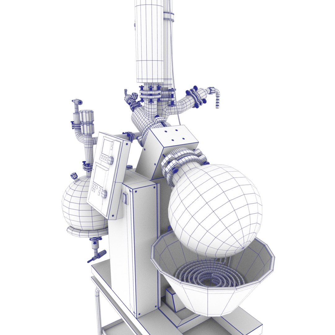 Rotovapor 3d Model