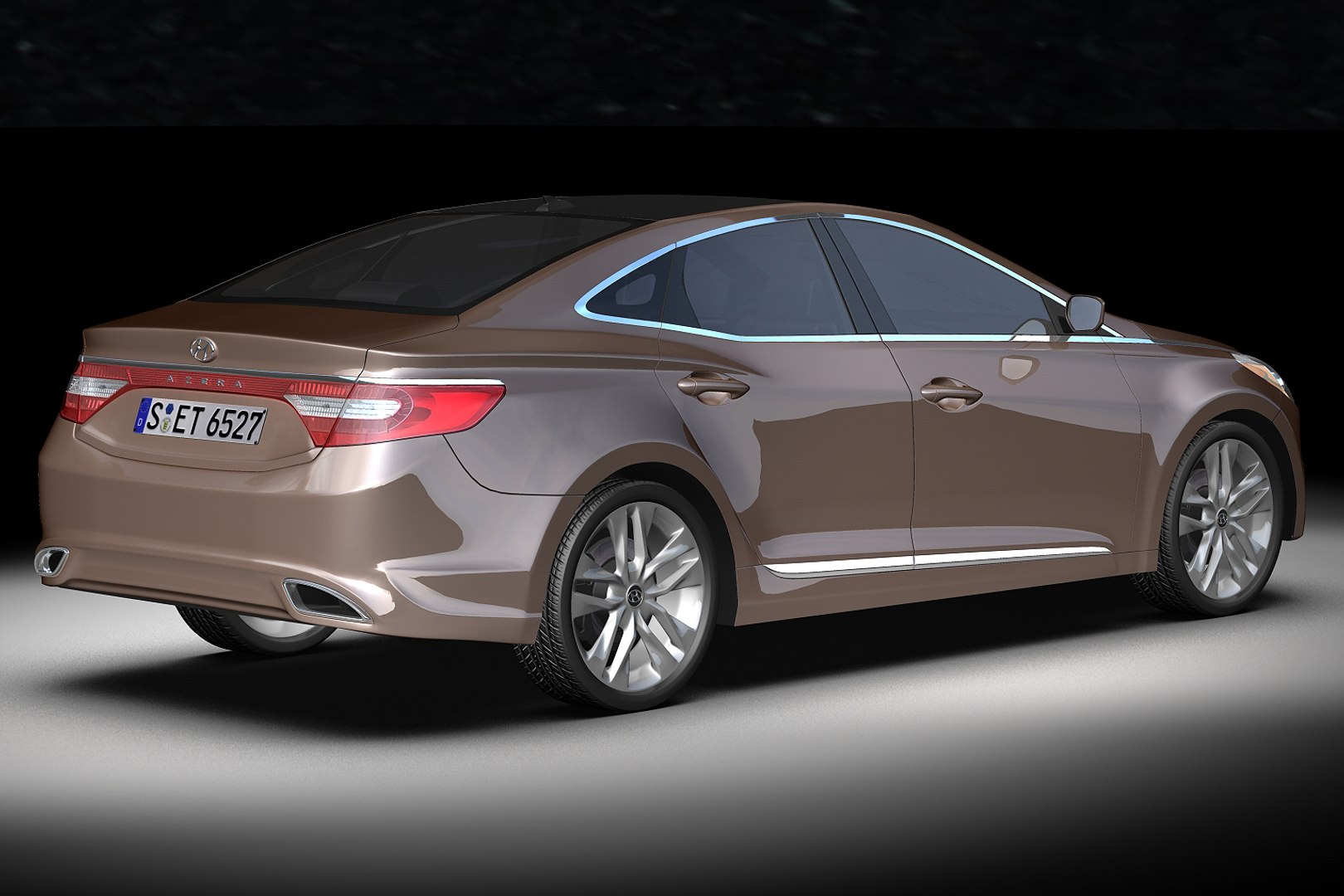 Hyundai Azera 3d Max