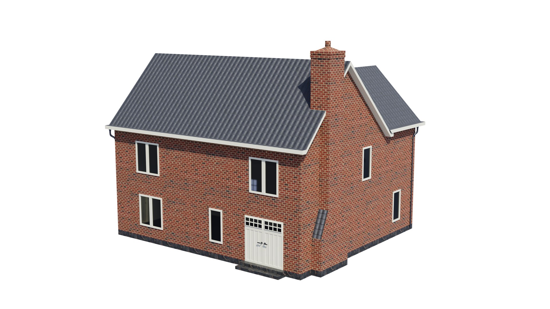 British House Design 008 Model - TurboSquid 2124912