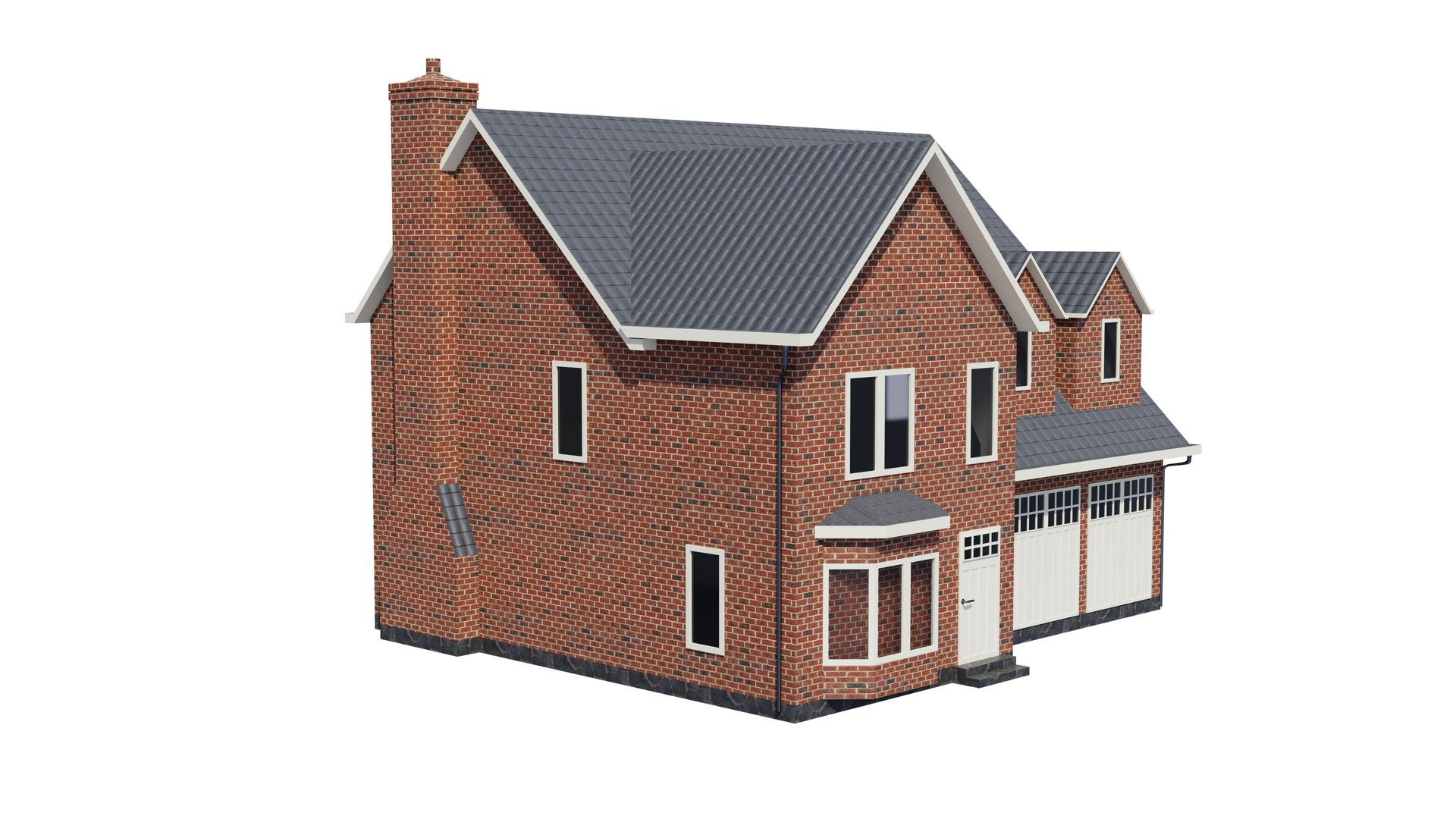 British House Design 008 Model - TurboSquid 2124912