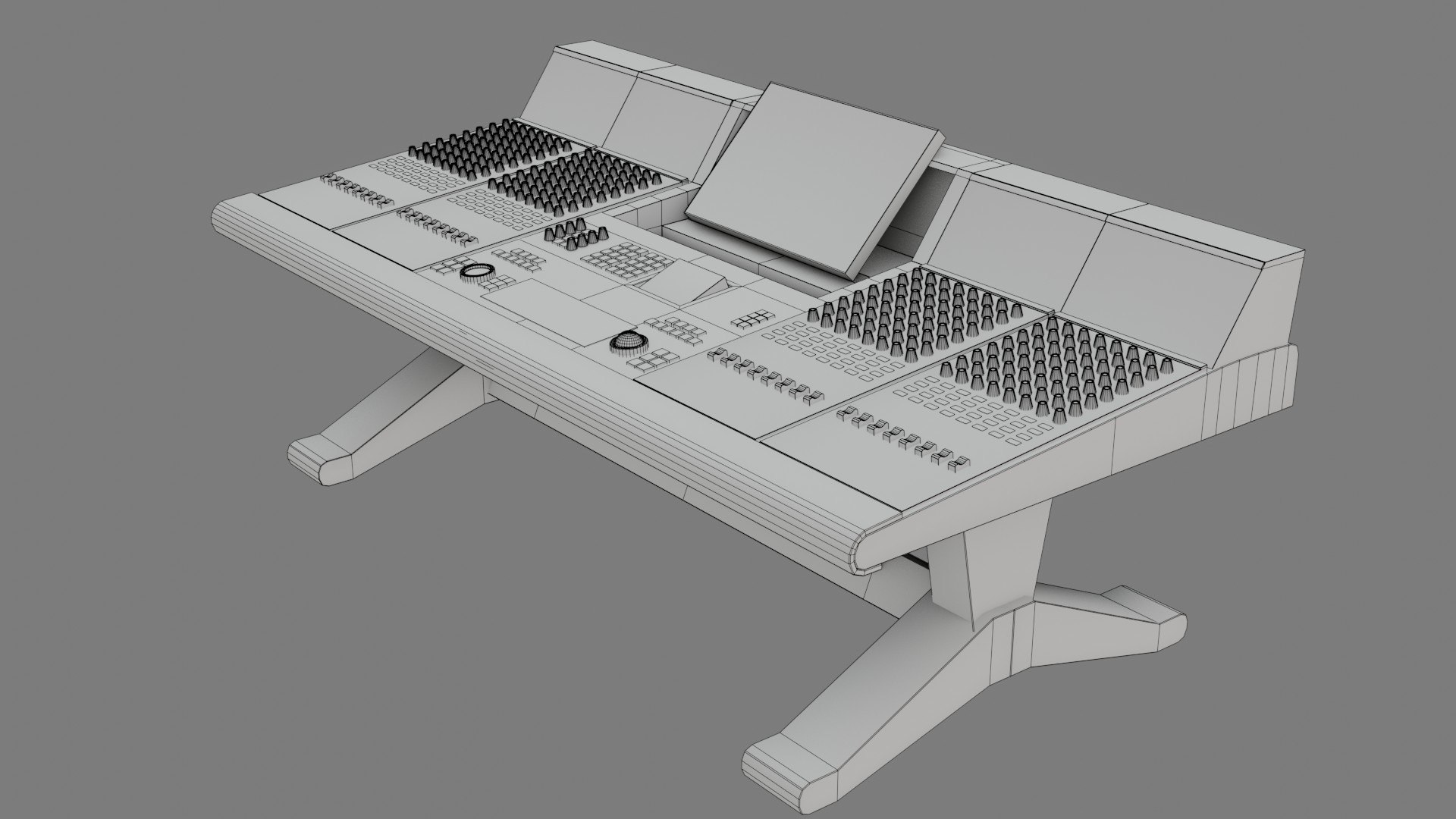 3D Digital Audio Mixer - Low Poly - GameReady - PBR Model - TurboSquid ...