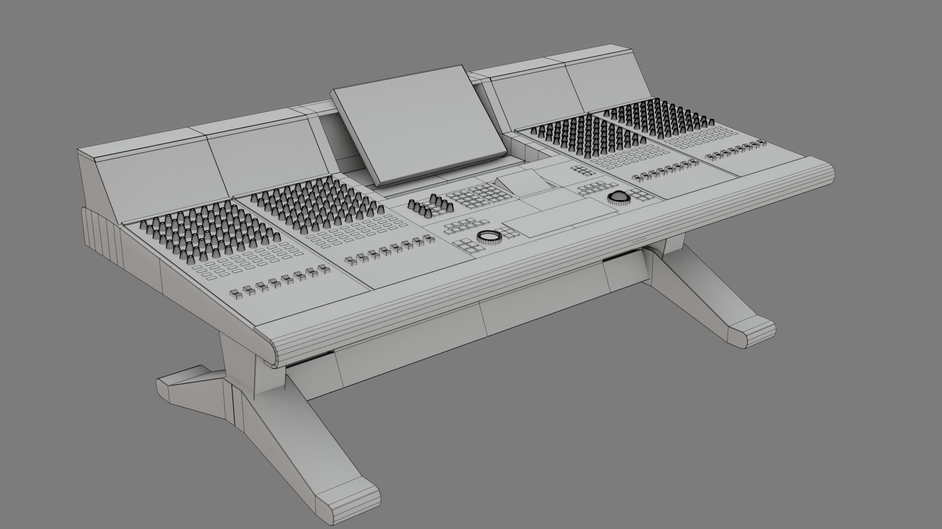 3D Digital Audio Mixer - Low Poly - GameReady - PBR model - TurboSquid ...