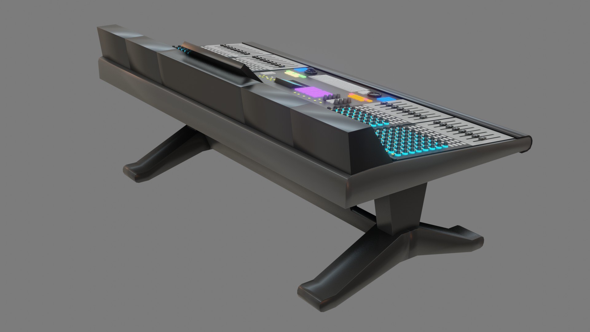 3D Digital Audio Mixer - Low Poly - GameReady - PBR model - TurboSquid ...