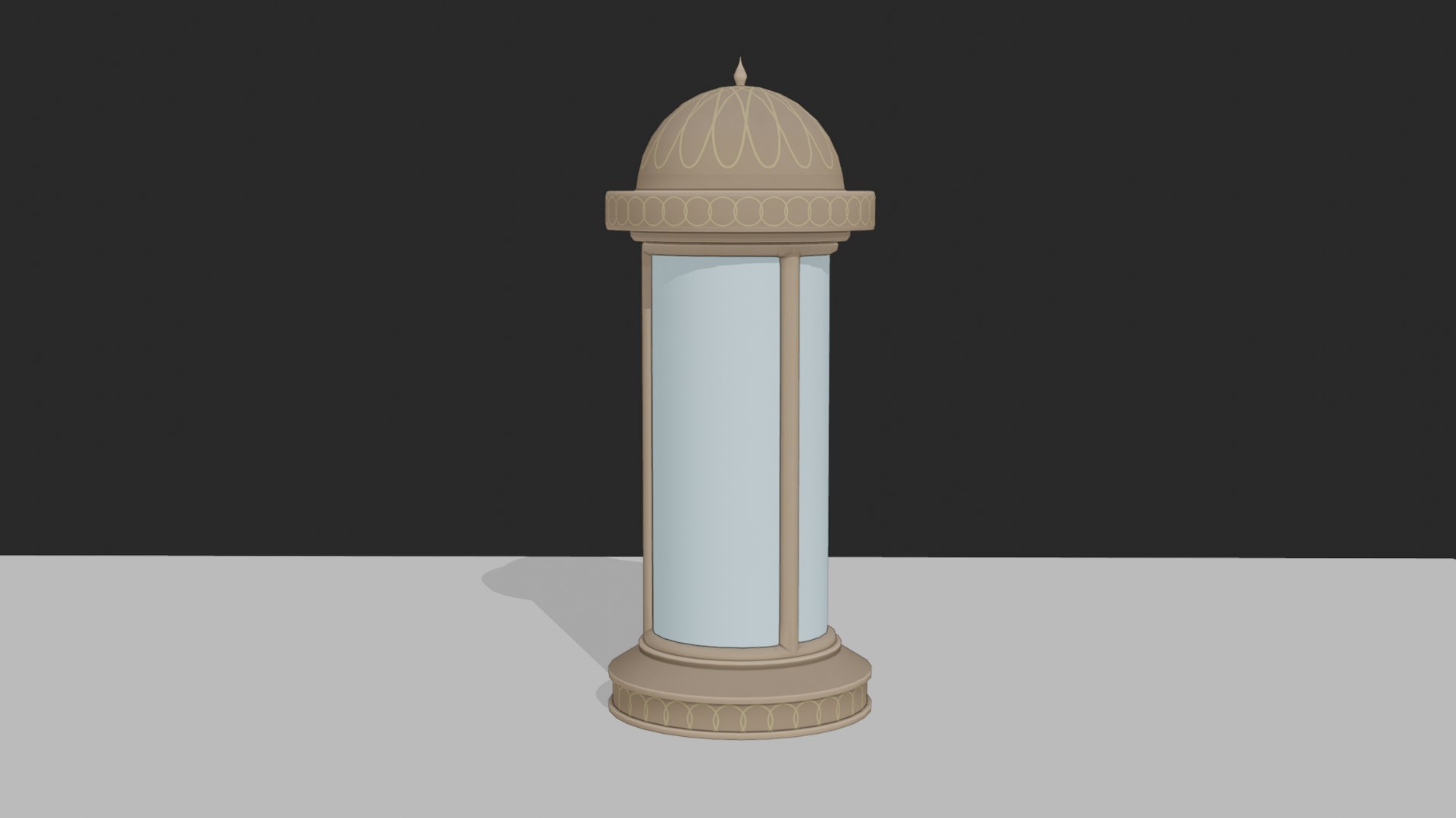 3D Billboard Column - TurboSquid 1907062