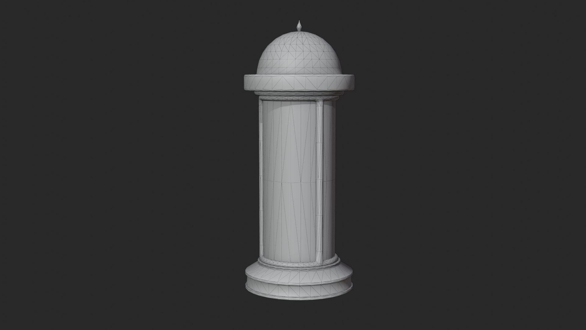 3D Billboard Column - TurboSquid 1907062