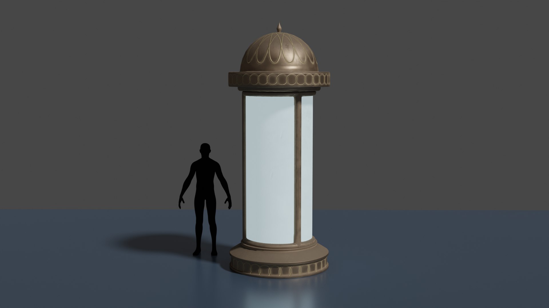 3D Billboard Column - TurboSquid 1907062