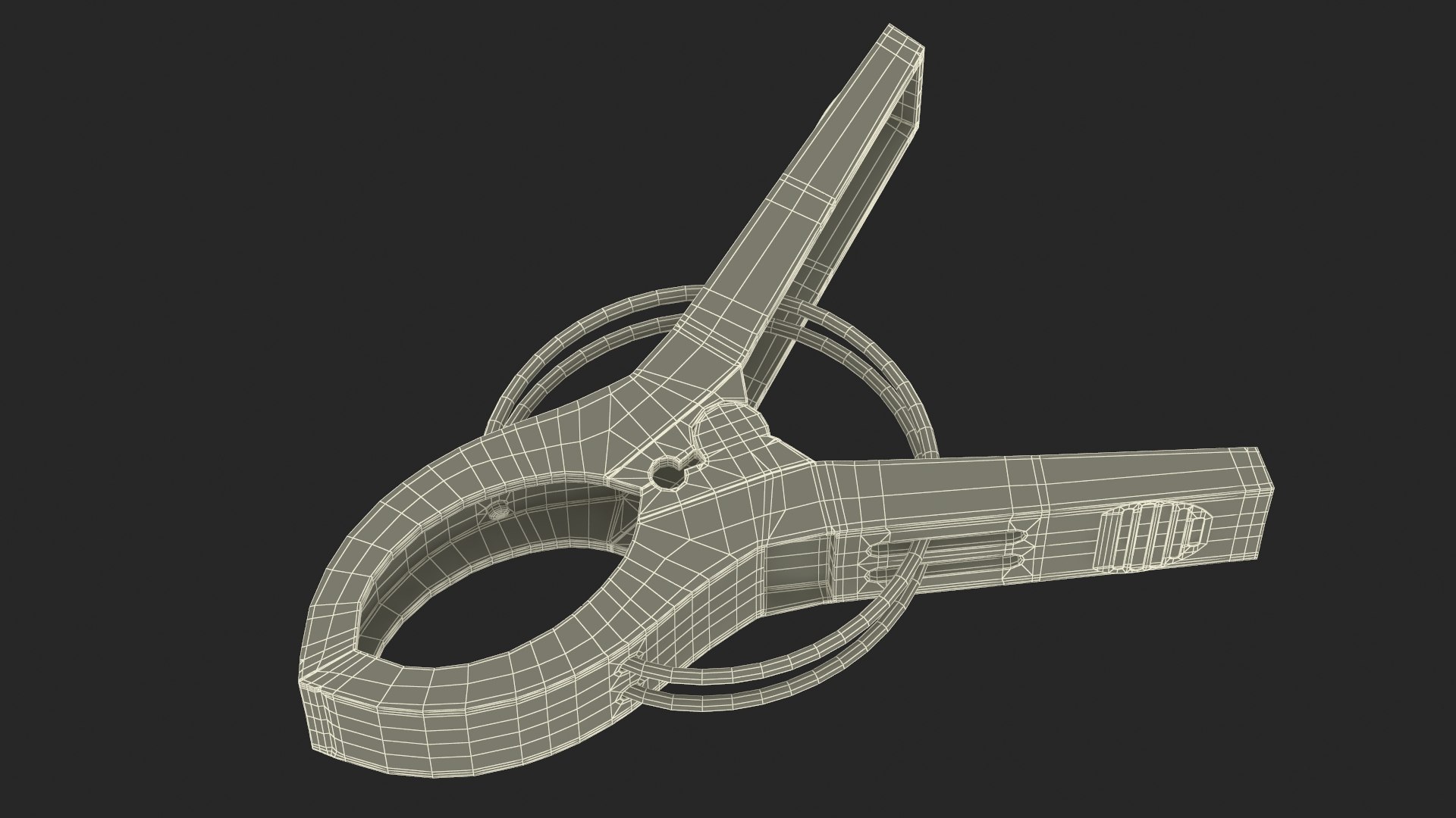 Clothes Peg Blue Plastic 3D Model - TurboSquid 1984557