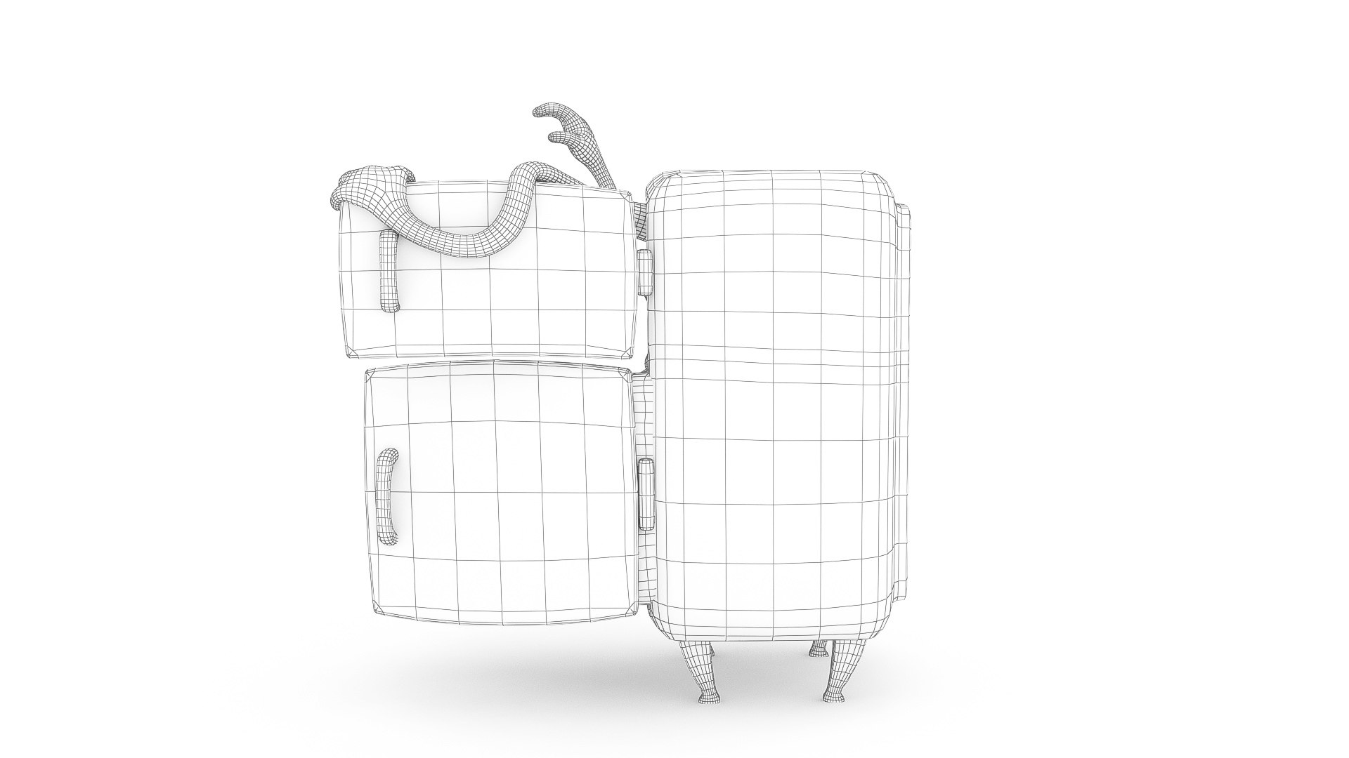 Evil Fridge 3D Model - TurboSquid 1899415