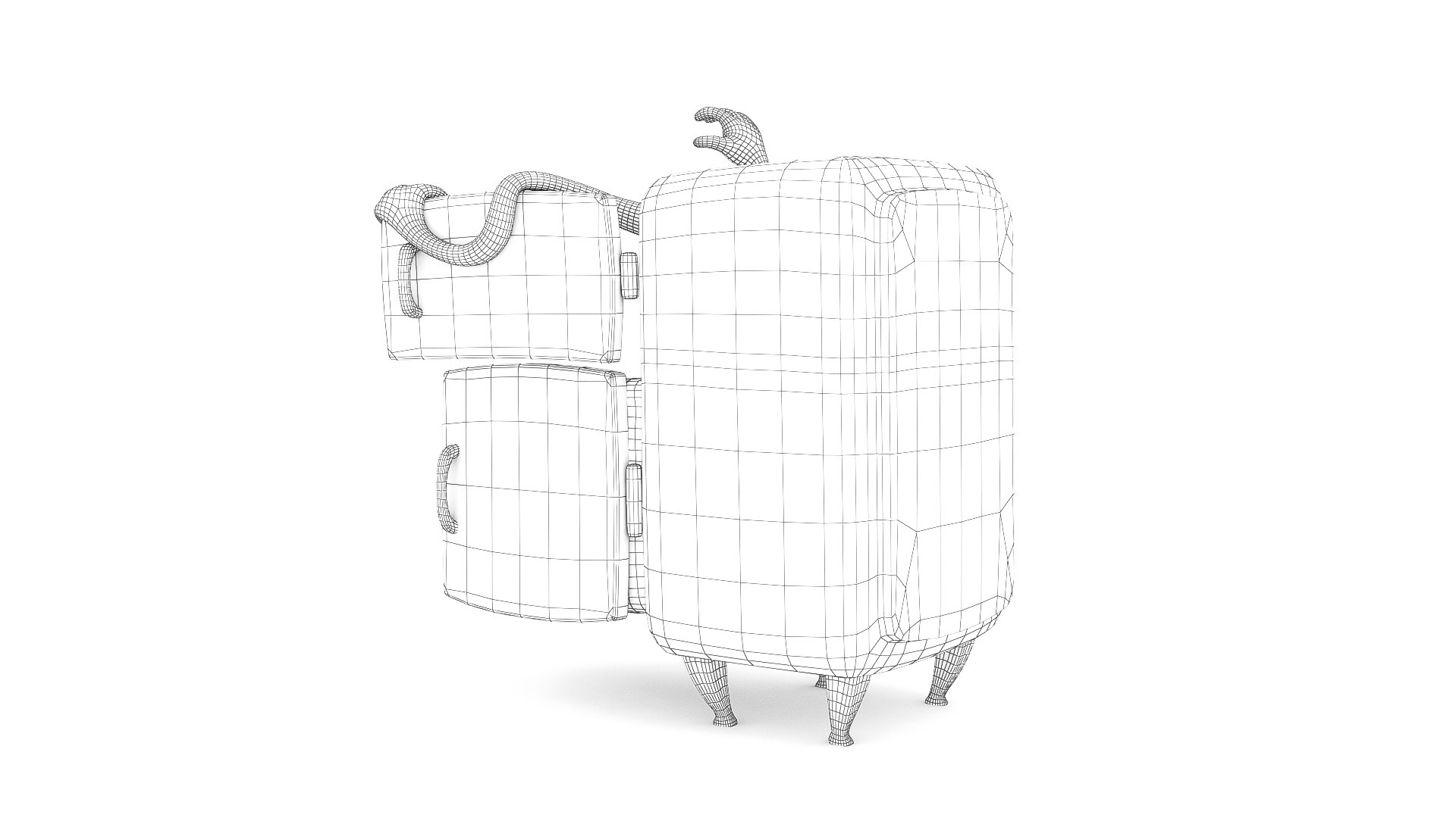 Evil Fridge 3D Model - TurboSquid 1899415